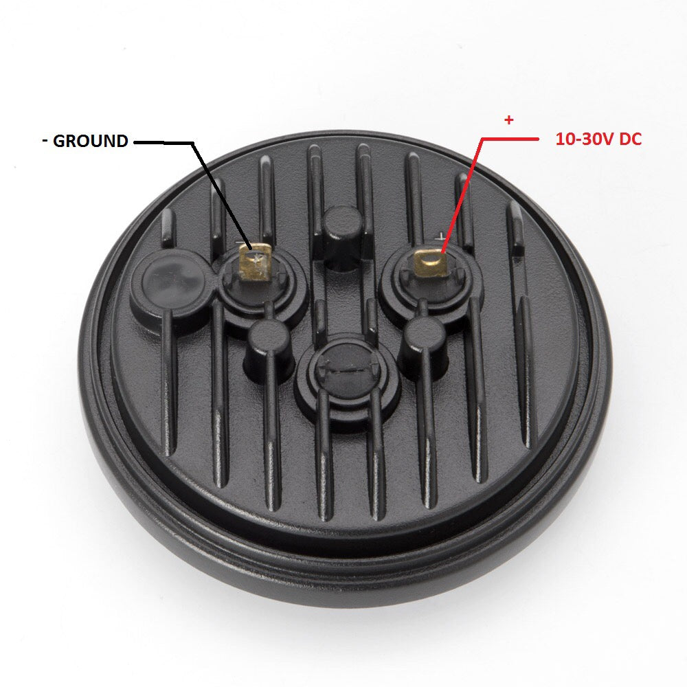 Handxen LED PAR36 Sealed Beam 4-1/2" Aviation Grade Landing Light Whit ...